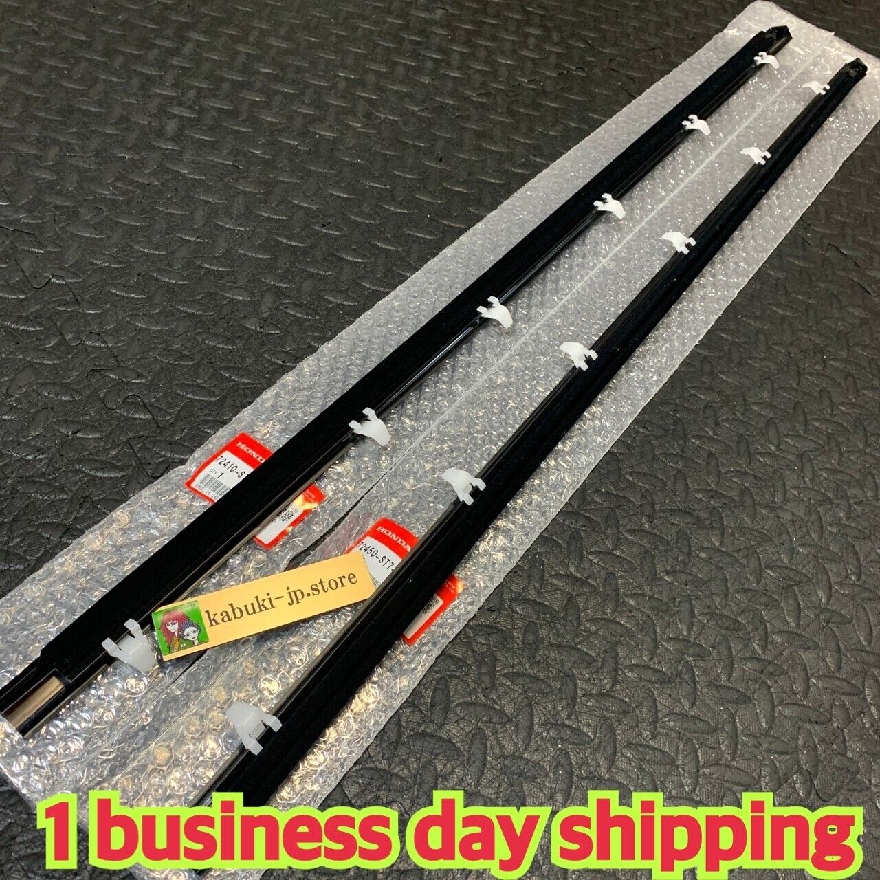 Honda Genuine Integra Type-R DC1 DC2 Front Door Molding Right & Left S ...