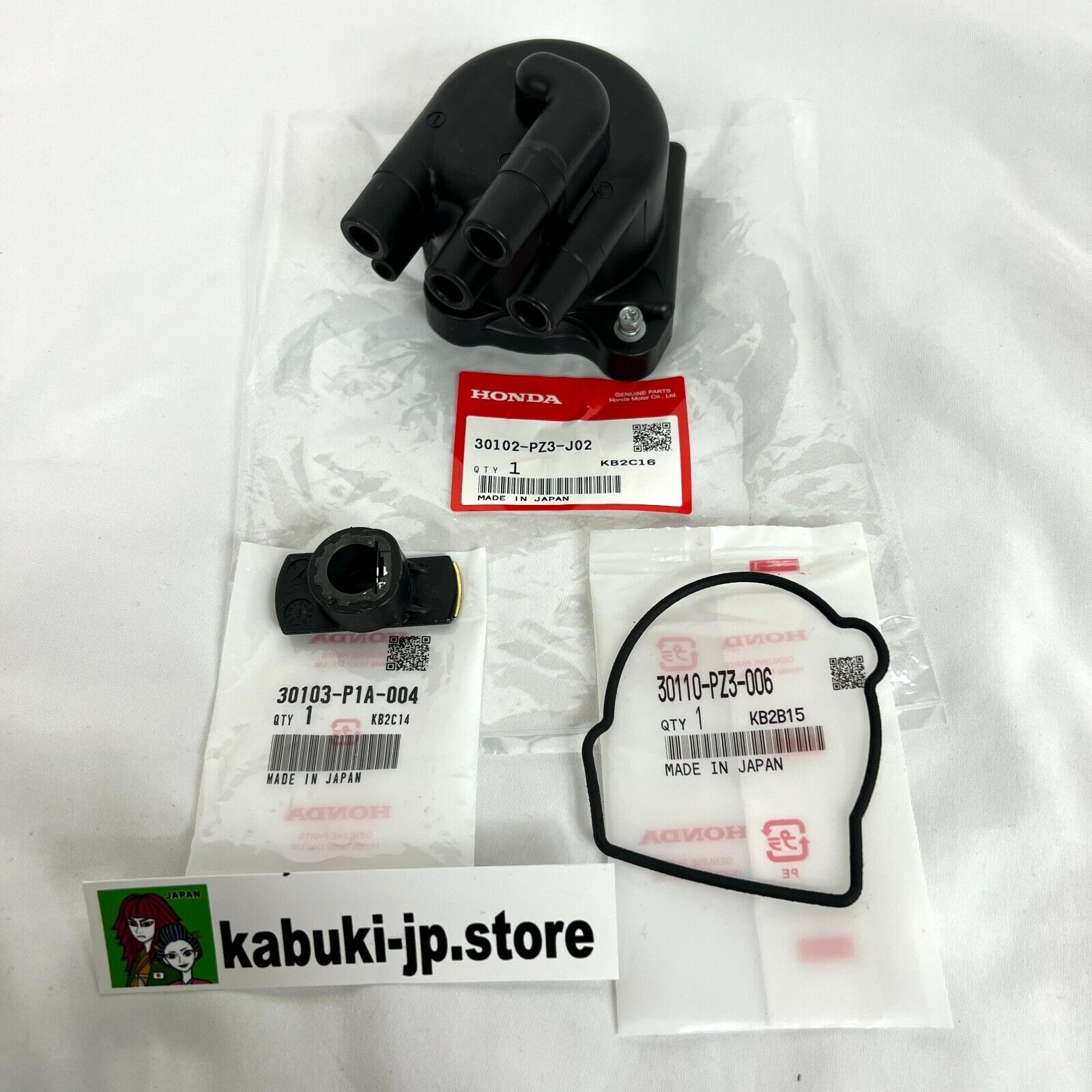 HONDA Genuine ACTY TRUCK HA1 HA2 HA3 HA4 Distributor Cap & Rotor Kei M ...
